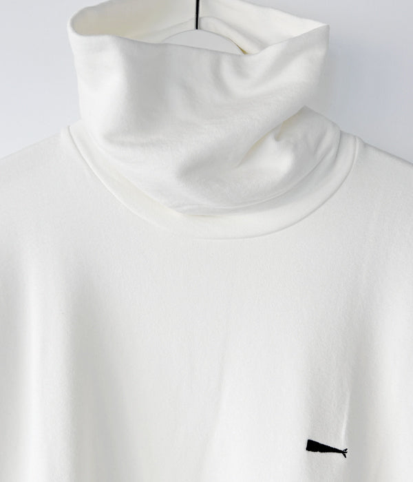 DESCENDANT/CYLINDER TURTLE NECK LS (WHITE)