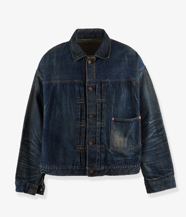 SAINT MICHAEL/DENIM JACKET/FIRST/BLUE