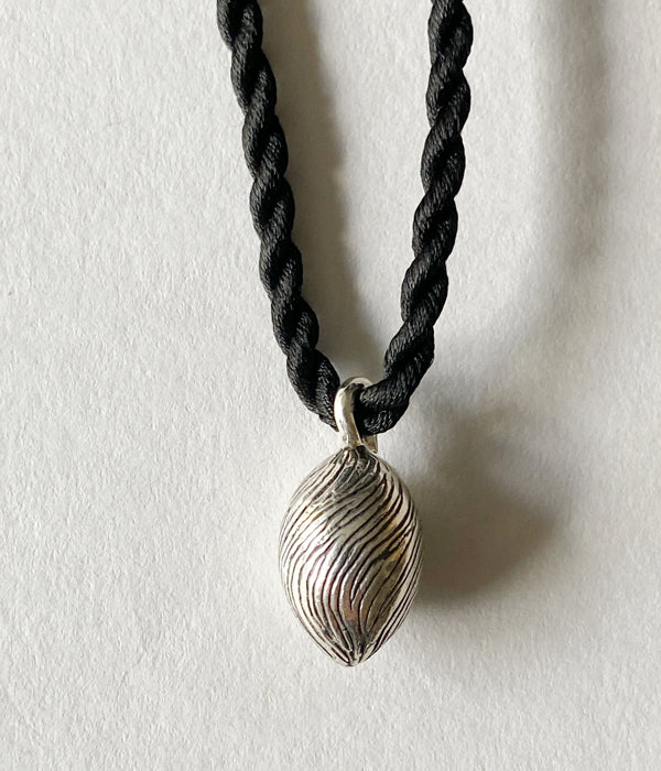 R.ALAGAN/TINY BRIDGET CHOKER(SILVER/BLACK)