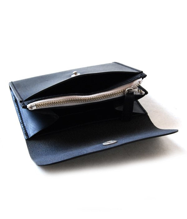 MHL./TOUGH LEATHER WALLET (BLACK)