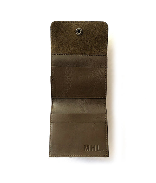 MHL./BASIC LEATHER W ZIP WALLET