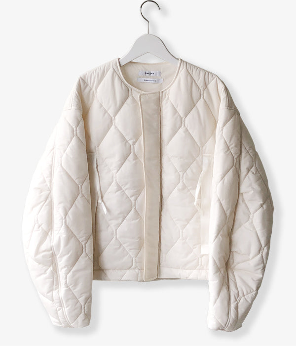 PHEENY/PRIMALOFT QUILTING SHORT BLOUSON(IVORY)